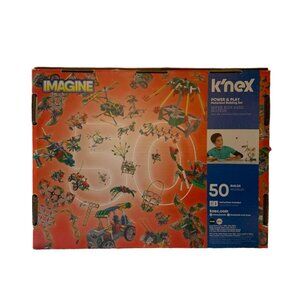 K'NEX | Toys | Vintage Knex Imagine Power Play Motorized Building Set | Poshmark